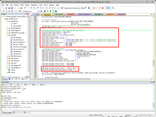 About nrf52840 want to add a 0x2901 descriptors - Nordic Q&A - Nordic DevZone - Nordic DevZone