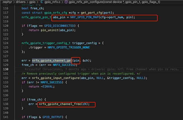 Issue About Gpio Nrfx Pin Configurationl Function Of Ncs Nordic Qanda Nordic Devzone