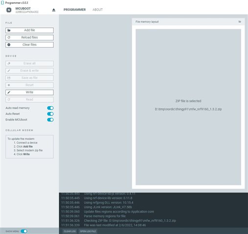 thingy91: update problem - Nordic Q&A - Nordic DevZone - Nordic DevZone