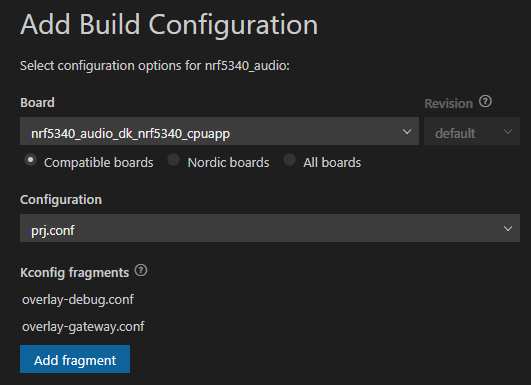 5340 audio BIS mode, how to build for RX side? - Nordic Q&A - Nordic DevZone - Nordic DevZone
