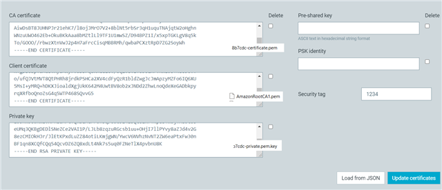 nRF9160: AWS IoT (mqtt_connect, error: -111) - Nordic Q&A - Nordic DevZone - Nordic DevZone