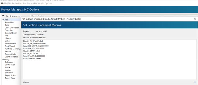 Porting project from NRF52833 to NRF52832 - Nordic Q&A - Nordic DevZone - Nordic DevZone