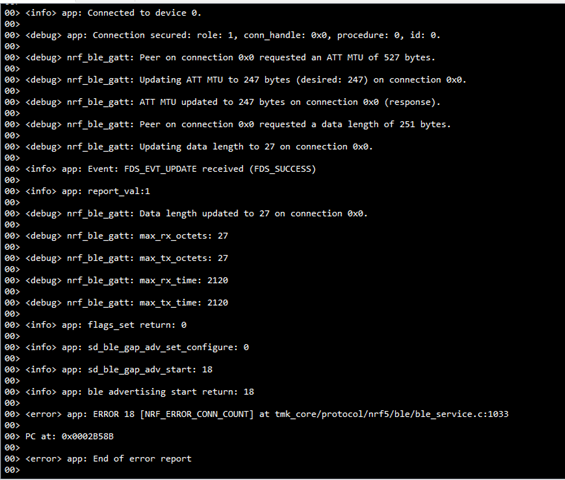 NRF52840 SDK15.3 ble_advertising_restart_without_whitelist() questions ... NRF52840 SDK15.3 ble_advertising_restart_without_whitelist() questions ...
