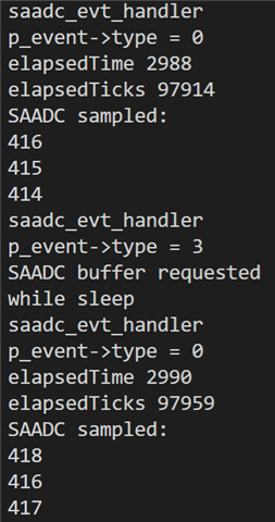 timer tasked DPPI saadc read , how to evaluate sample rate ? - Nordic Q&A - Nordic DevZone ...