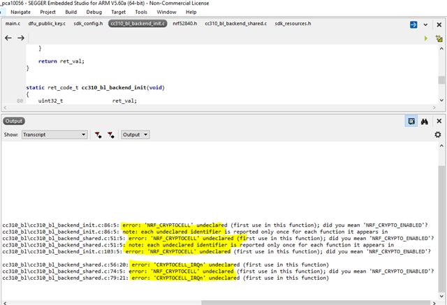 How can i convert USB DFU code from pca10056_usb to pca10040 ? - Nordic Q&A - Nordic DevZone ...