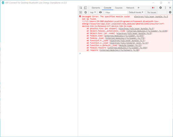 Nrf Connent For Desktop Blutetooth Low Energy Standalone V4 0 0 Doen Work Nordic Qanda Nordic