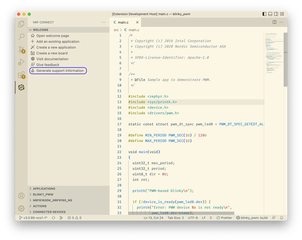 VS code reports ‘No devices found’ for my nRF5340 SDK - Nordic Q&A - Nordic DevZone - Nordic DevZone