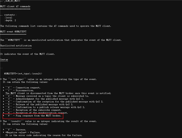 Case About Nrf9160 Serial Lte Modem Example Mqtt At Commands Rst Nordic Qanda Nordic Devzone