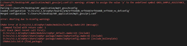 Unable To Combine Gnss And Mqtt Sample Together Nordic Qanda Nordic Devzone Nordic Devzone