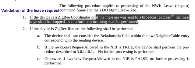 Broadcast Leave Request - Nordic Q&A - Nordic DevZone - Nordic DevZone
