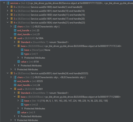 Pc Ble Driver Py Not Returning Base Uuid For On Notification Callback Nordic Qanda Nordic