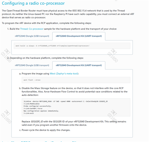 About the border router environment construction problem? - Nordic Q&A - Nordic DevZone - Nordic ...