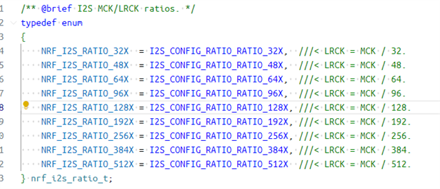 NRF5340 LE Audio ，I2S suport 44.1K - Nordic Q&A - Nordic DevZone - Nordic DevZone