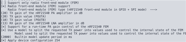 Updating from NCS v2.0.0 to v2.1.0 significantly reduces BLE range (nRF2840, nRF21540 FEM ...