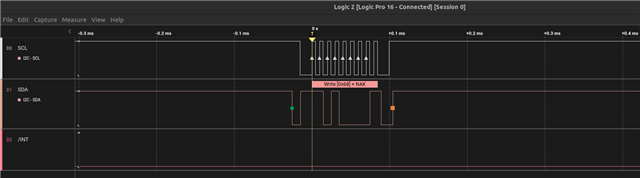 i2c_nrfx_twi: Error 0x0BAE0001 - Nordic Q&A - Nordic DevZone - Nordic DevZone