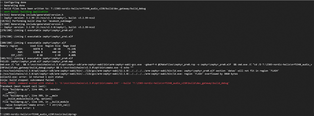 Nrf5340 Audio Debug Configuration Cannot Fit Memory Nordic Qanda Nordic Devzone Nordic Devzone 6323