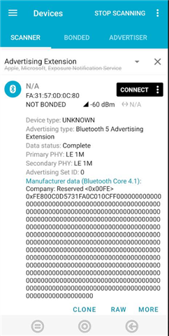 Accessing Scan Response Data from the Observer application in NCS - Nordic Q&A - Nordic DevZone ...