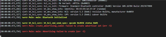 Migration from nrf52840 to nrf5340 issues - Nordic Q&A - Nordic DevZone - Nordic DevZone