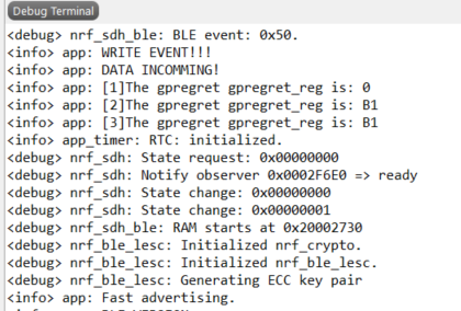 nRF52833 not going into DFU when setting GPREGRET - Nordic Q&A - Nordic DevZone - Nordic DevZone