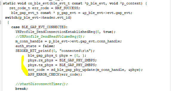 phy status error - Nordic Q&A - Nordic DevZone - Nordic DevZone