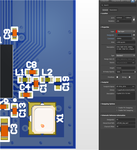 Recommended miniature 32Mhz crystal part number for nRF5340 CLAA - Nordic Q&A - Nordic DevZone ...