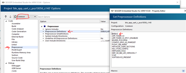 I Have Some Problem About Merge Ble App Uart C With Libuarte Sdk17 1 0 Nordic Qanda