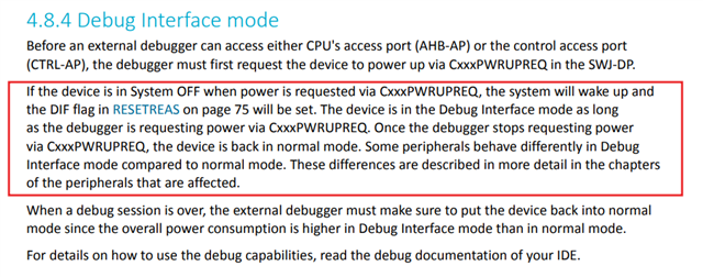 Board fails to GPIO wake from SYSTEM_OFF. - Nordic Q&A - Nordic DevZone - Nordic DevZone