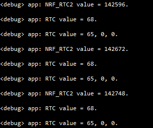 RTC in nrf52832 - Nordic Q&A - Nordic DevZone - Nordic DevZone
