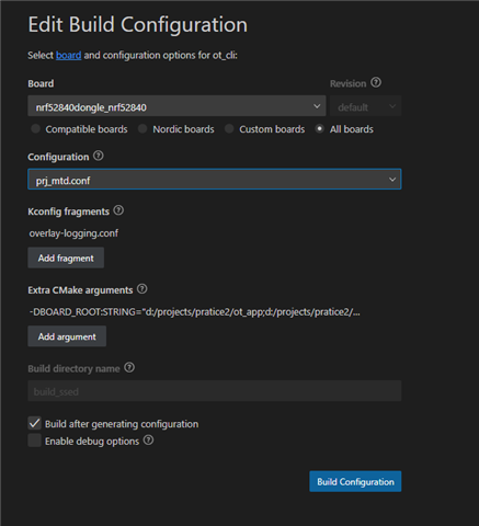 openthread child attach to parent failed. - Nordic Q&A - Nordic DevZone - Nordic DevZone