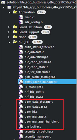 Buttonless DFU with bonds - Nordic Q&A - Nordic DevZone - Nordic DevZone