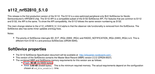 After flashing firmware have a gap between SoftDevise and Application - Nordic Q&A - Nordic ...