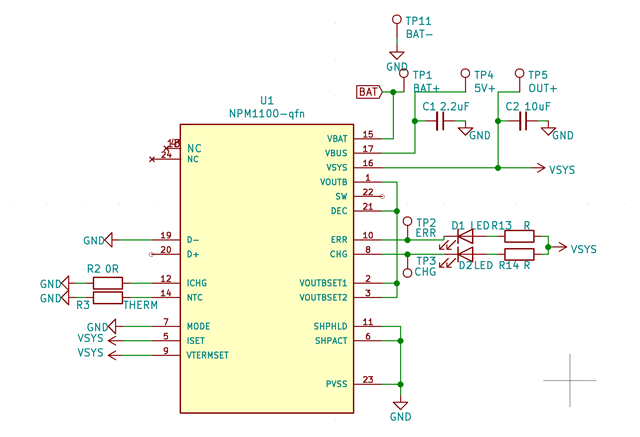 nPM1100-QDAA charger nor working - Nordic Q&A - Nordic DevZone - Nordic DevZone