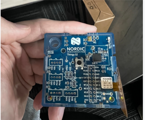 Questions about thingy52 - Nordic Q&A - Nordic DevZone - Nordic DevZone