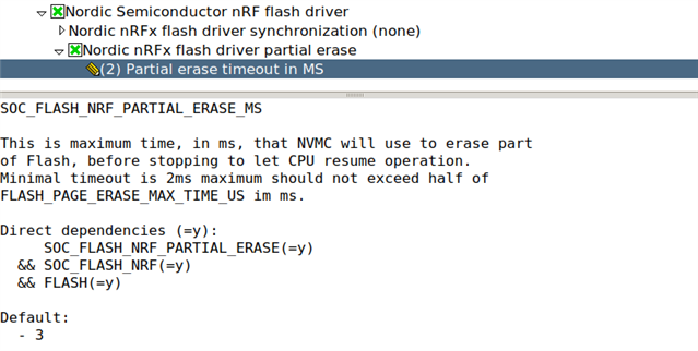 Partial Erase feature of NVMC - Nordic Q&A - Nordic DevZone - Nordic DevZone