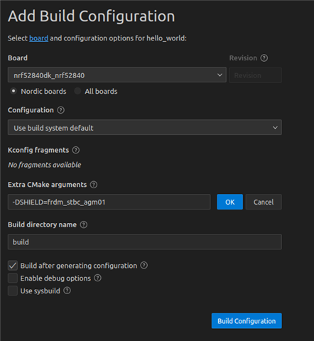 i am getting error while building the code which is example of fxos8700 - Nordic Q&A - Nordic ...