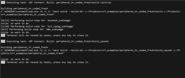 Configuration CODED-PHY - Warnings KConfig [NRF5340DK & Thingy:53] - Nordic Q&A - Nordic DevZone ...