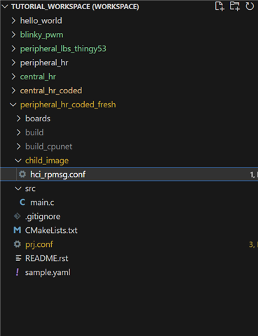 Configuration CODED-PHY - Warnings KConfig [NRF5340DK & Thingy:53] - Nordic Q&A - Nordic DevZone ...