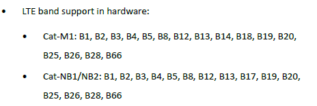 NRF9160 LTE B31 (FD 450) - Nordic Q&A - Nordic DevZone - Nordic DevZone
