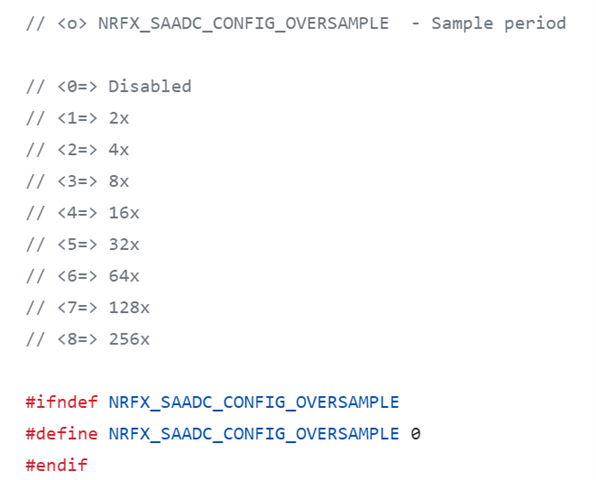 How can I get the raw sample value of SAADC process? - Nordic Q&A - Nordic DevZone - Nordic DevZone