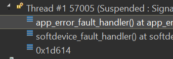 softdevice_fault_handler suddenly being called on s132_4.0.5, BLE central and peripheral ...