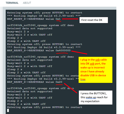Disable The Function For Nrf5340 System Off Mode Wakeup By A Valid Usb Voltage On The Vbus Pin