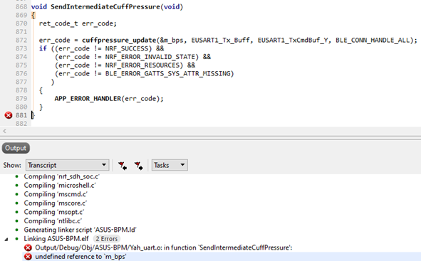 Call bps.c and .h in custom .c - Nordic Q&A - Nordic DevZone - Nordic ...