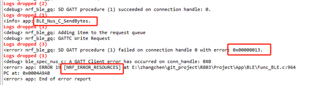 52840 Transparent host sends data after the error, please see what is ...