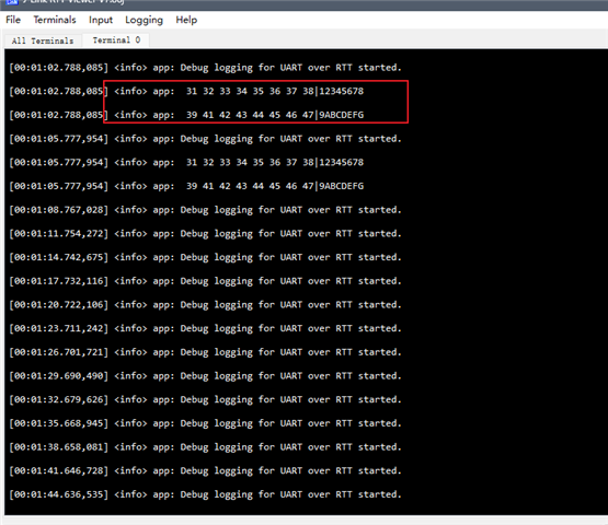 Case About Nrf52832 Nrf Log Hexdump Info Test 16 Nordic Qanda Nordic Devzone Nordic Devzone