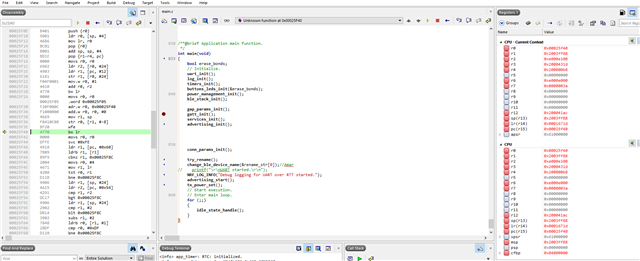 My Code Is Getting Hang Before Main Function Nordic Qanda Nordic Devzone Nordic Devzone