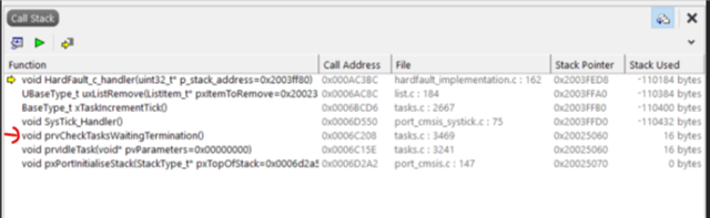 Using Dynamic Memory Allocation With Nrfmalloc With Softdevice S140 Running Causes Hardfault 5325