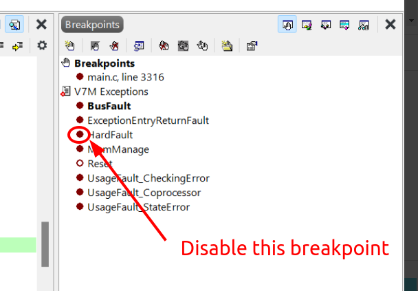 Hardfault handler error - Nordic Q&A - Nordic DevZone - Nordic DevZone