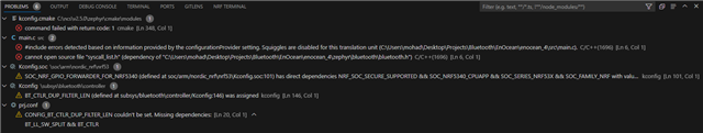 I don't get the desired results from running BLE sample from enocean ...
