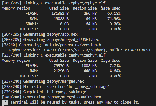 I don't get the desired results from running BLE sample from enocean ...