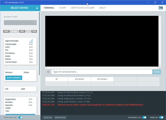 LTE Link Monitor v2.0.3 does not show my nRF9160 Thing Plus - Nordic Q ... LTE Link Monitor v2.0.3 does not show my nRF9160 Thing Plus - Nordic Q ...